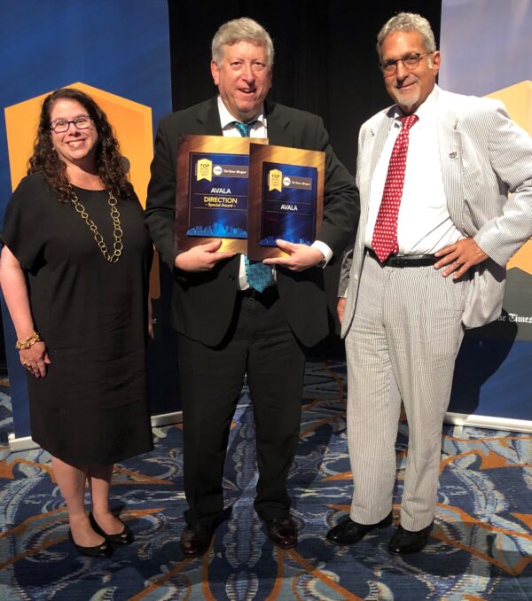 Avala Honored to Receive 2019 Top Workplace and Direction Awards - AVALA Avala Honored to Receive 2019 Top Workplace and Direction Awards - AVALA